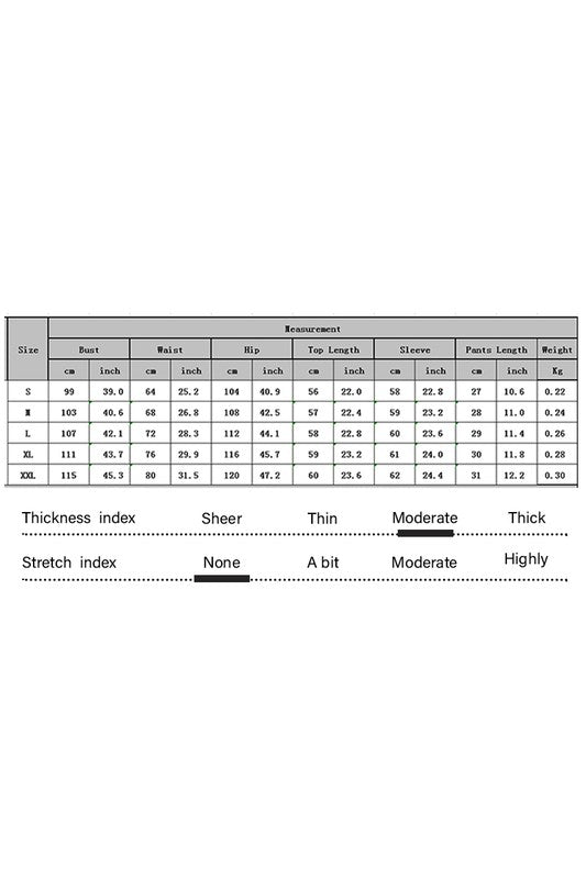 Oasis Short Set (S-2XL) – Perple Reign